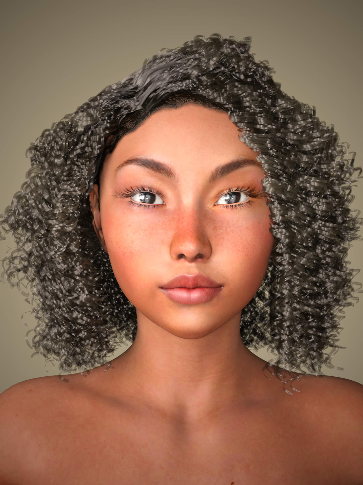 Noona Teen + Afro Hair for Genesis 8 Female - Daz Content by sunreiz