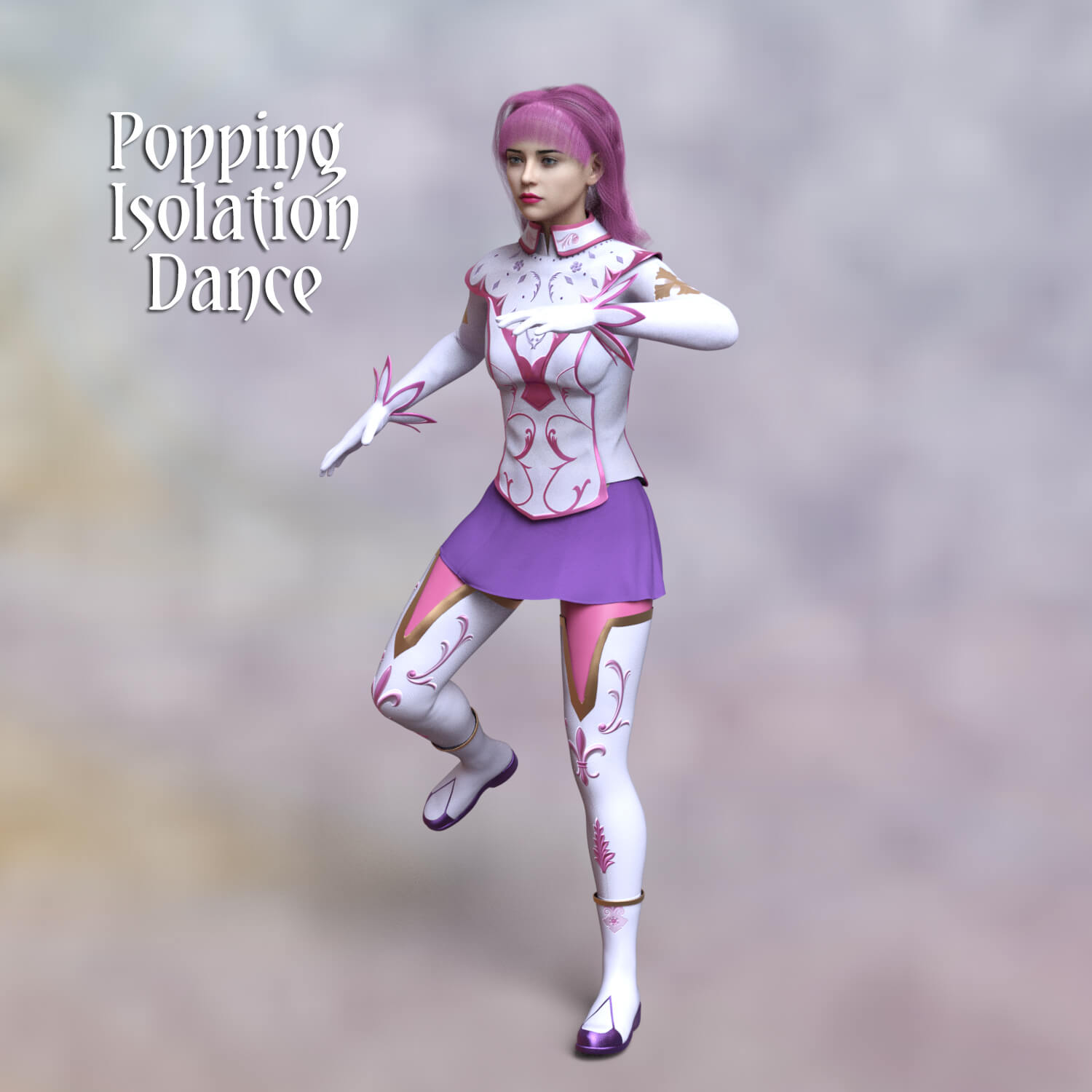 Popping Isolation Dance for Genesis 8 Female - Daz Content by sunreiz