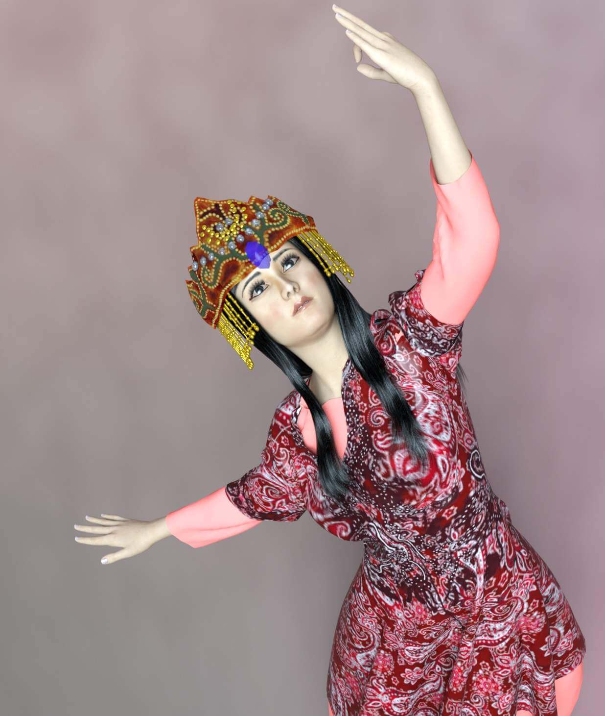 Uighur Turkic Outfit For Genesis 8 Female - Daz Content by sunreiz