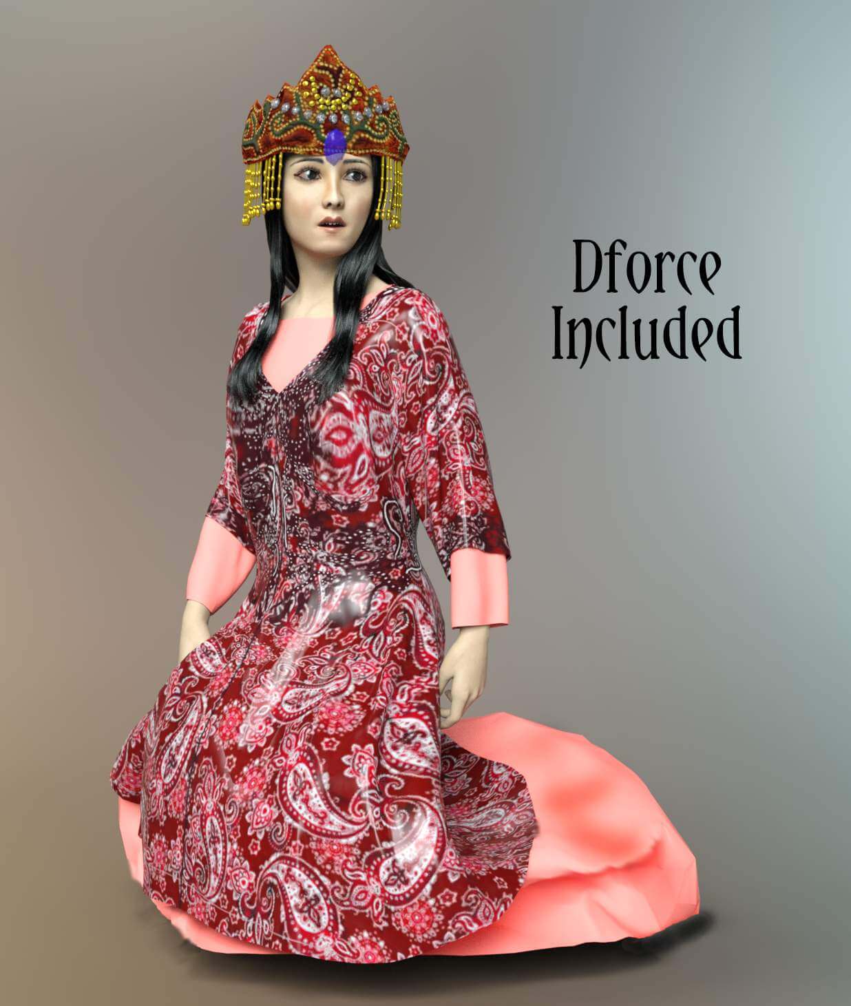 Uighur Turkic Outfit For Genesis 8 Female - Daz Content by sunreiz