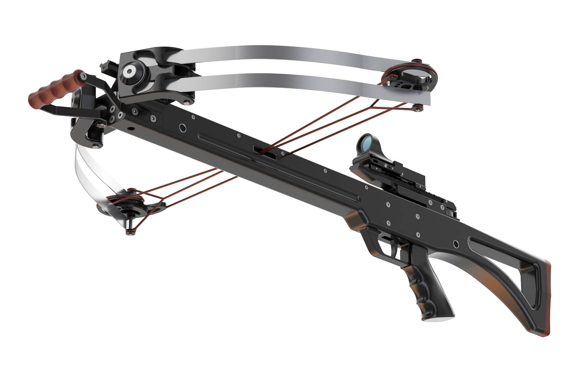 Modern Crossbow 02 - 3D Model by Sunshing