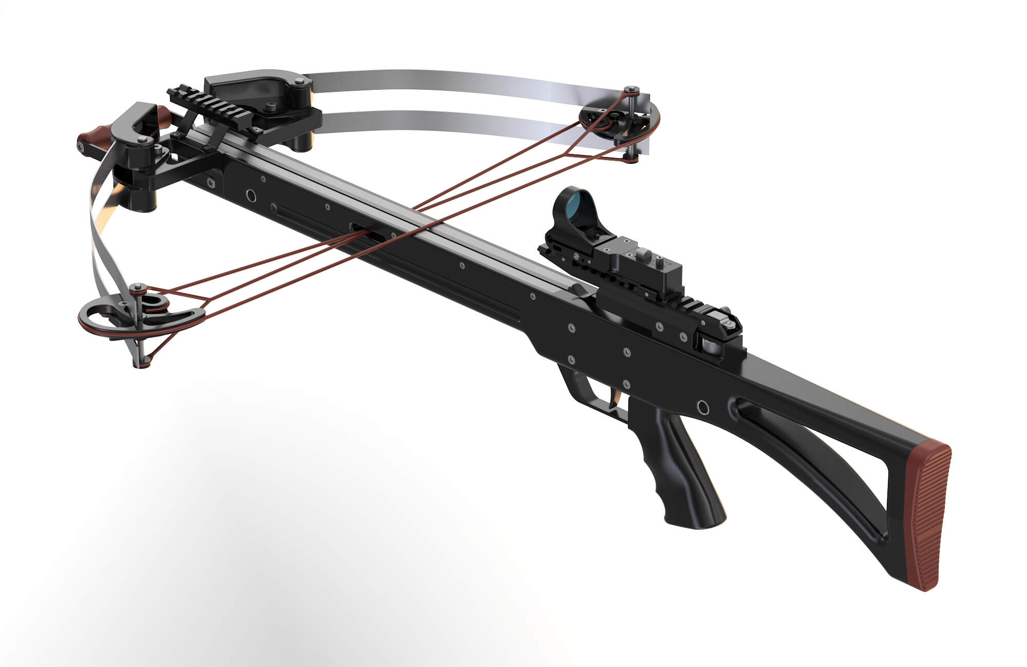 Modern Crossbow 02 - 3D Model by Sunshing