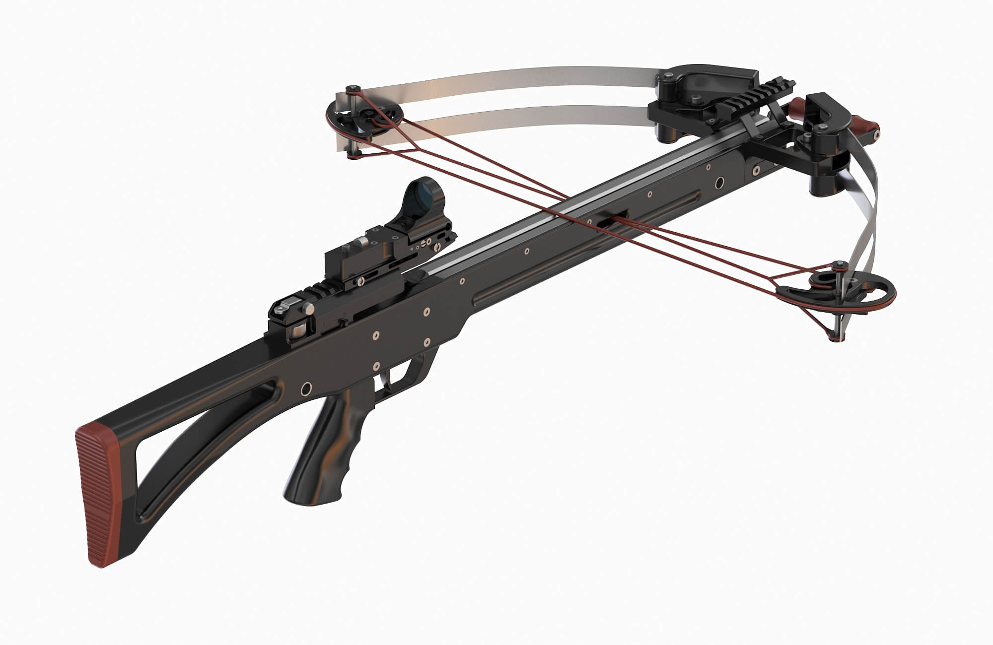 Modern Crossbow 02 - 3D Model by Sunshing