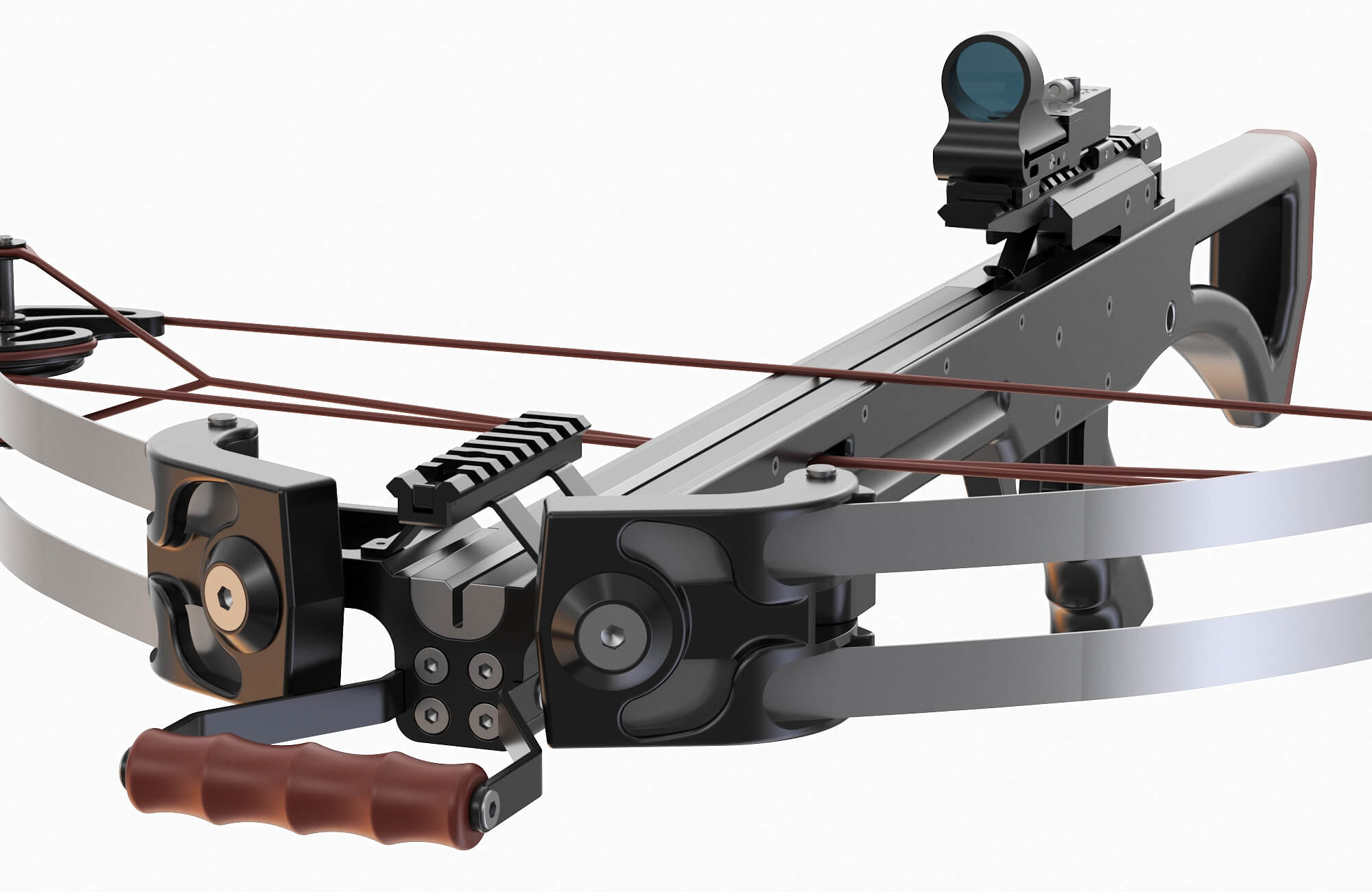 Modern Crossbow 02 - 3D Model by Sunshing