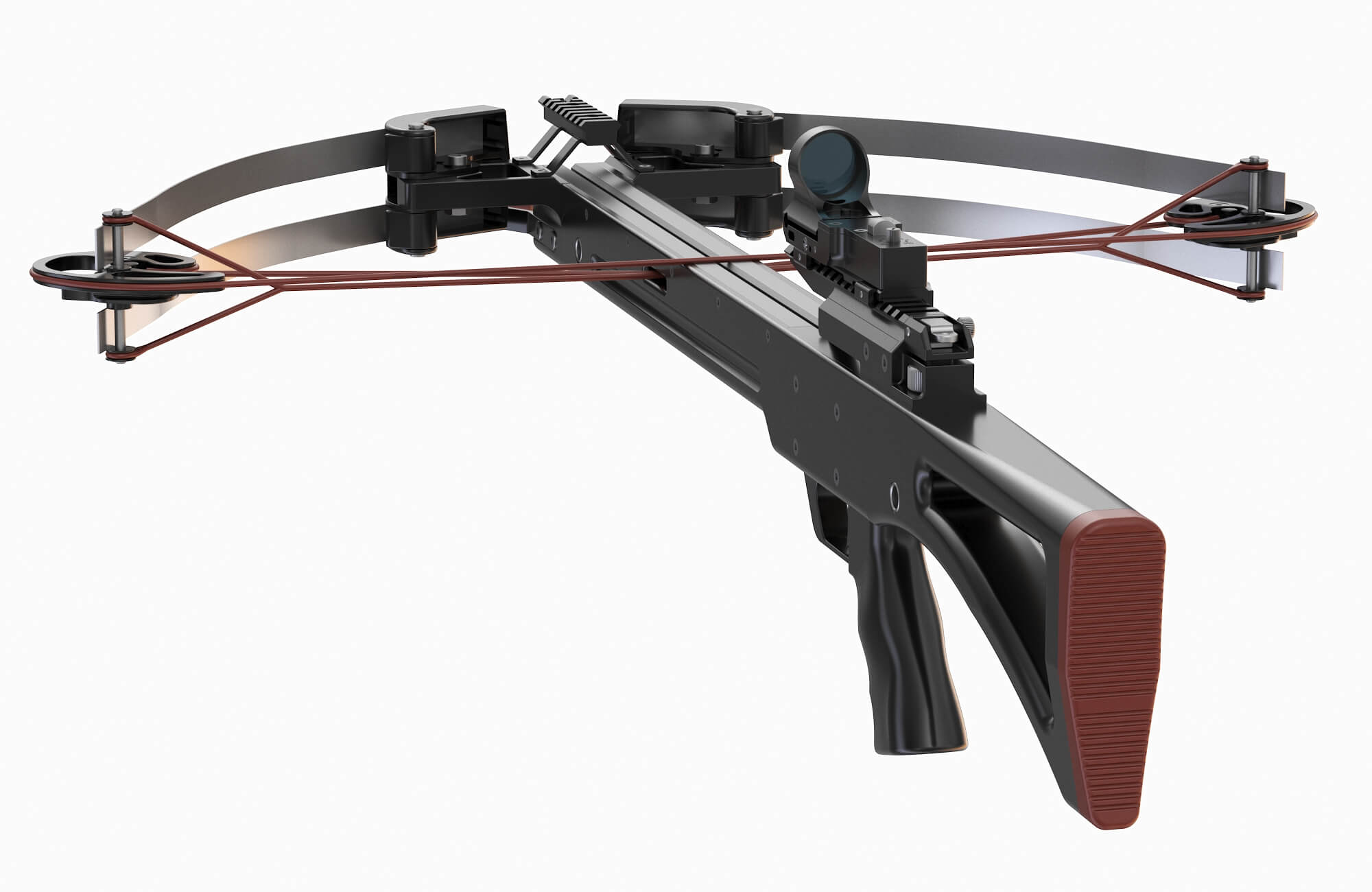 Modern Crossbow 02 - 3D Model by Sunshing