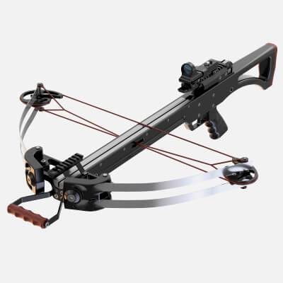 Modern Crossbow 02 - 3D Model by Sunshing