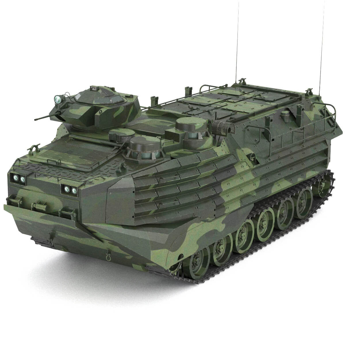 Amphibious Assault Vehicle AAV7 - 3D Model by Sunshing
