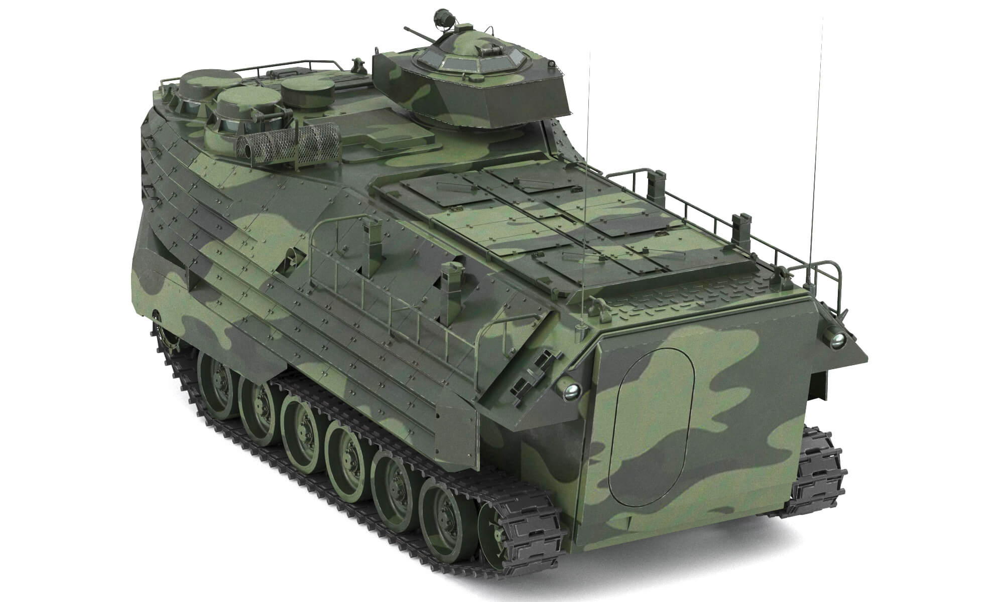 Amphibious Assault Vehicle AAV7 - 3D Model by Sunshing