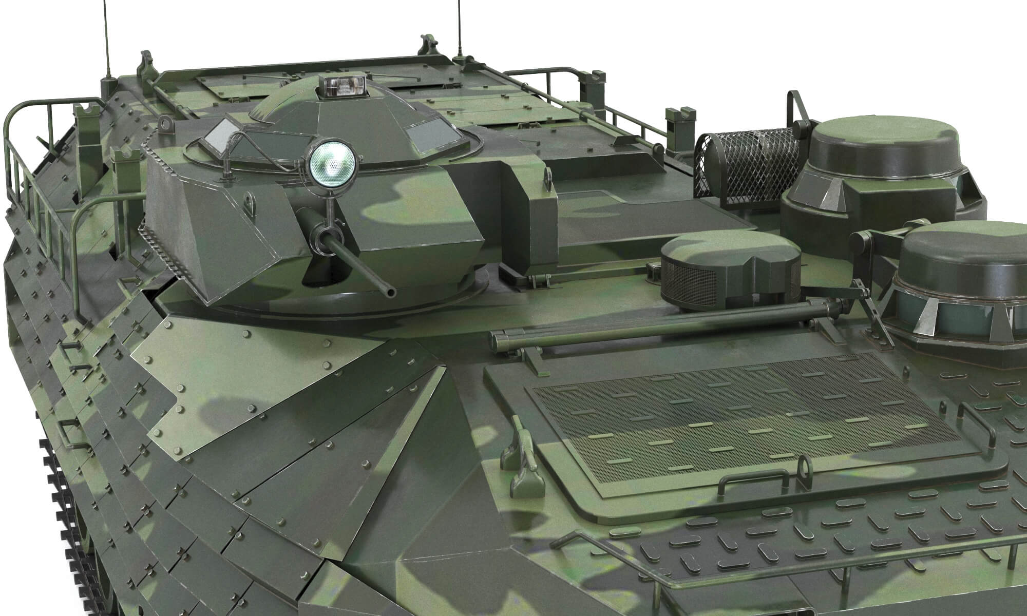 Amphibious Assault Vehicle AAV7 - 3D Model by Sunshing