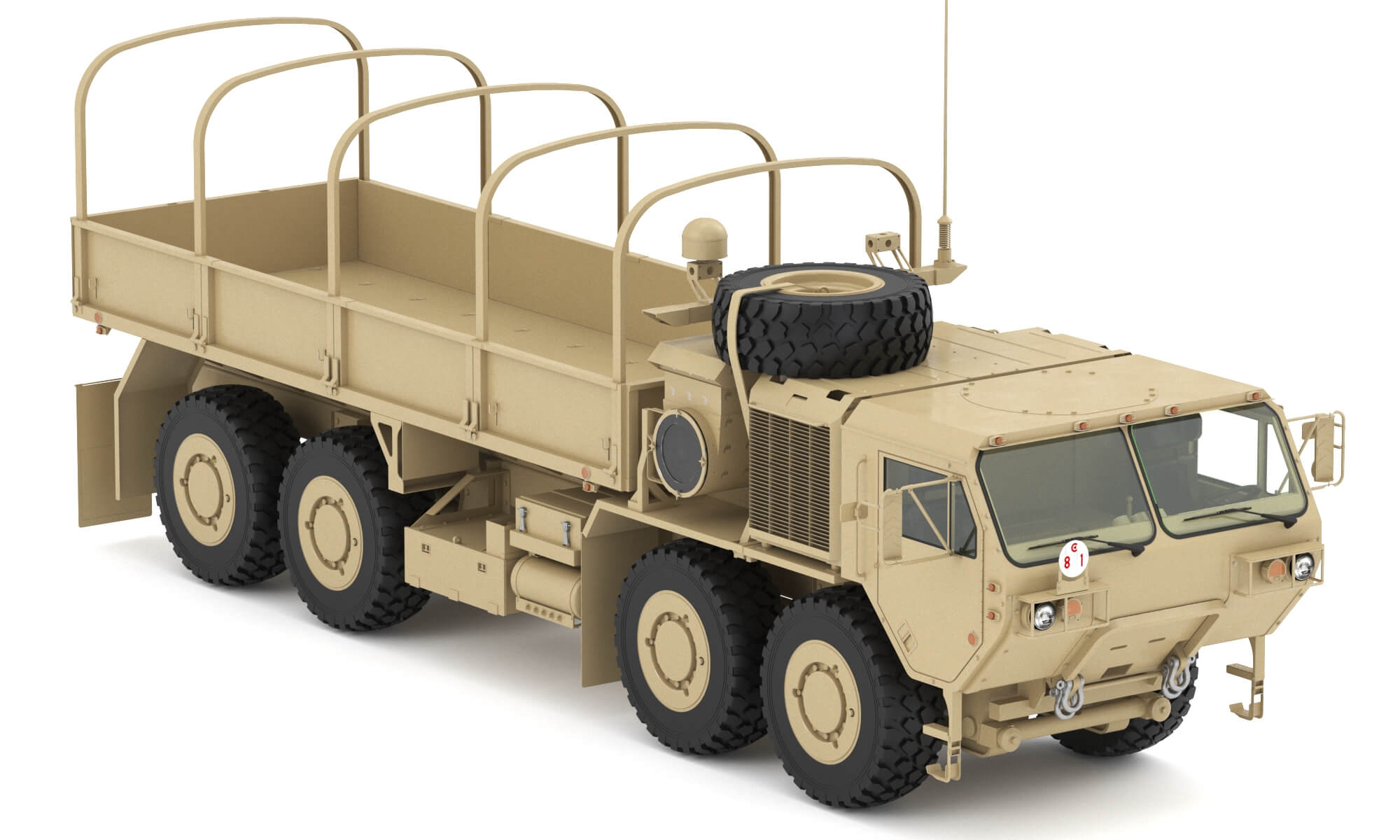HEMTT A4 Cargo Truck - 3D Model by Sunshing