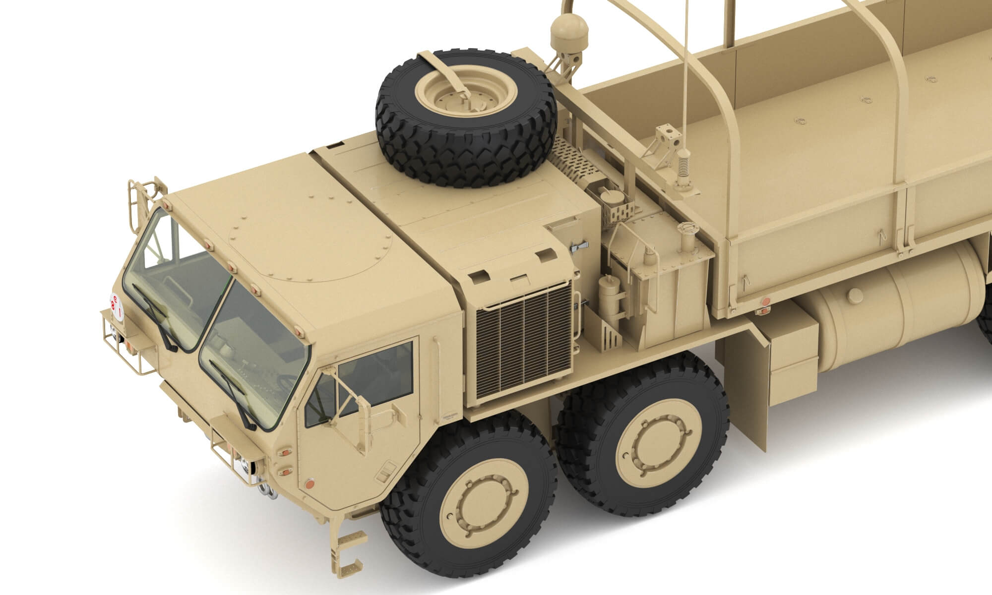 HEMTT A4 Cargo Truck - 3D Model by Sunshing