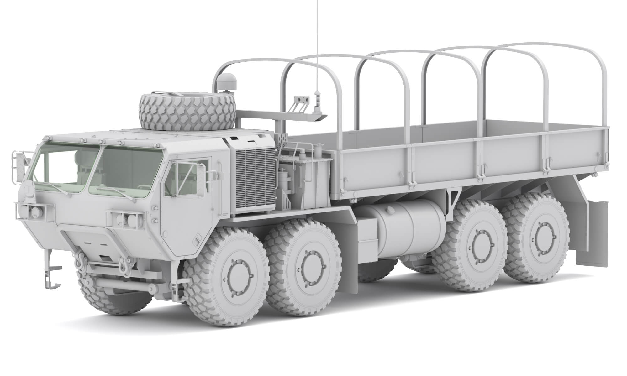 HEMTT A4 Cargo Truck - 3D Model by Sunshing