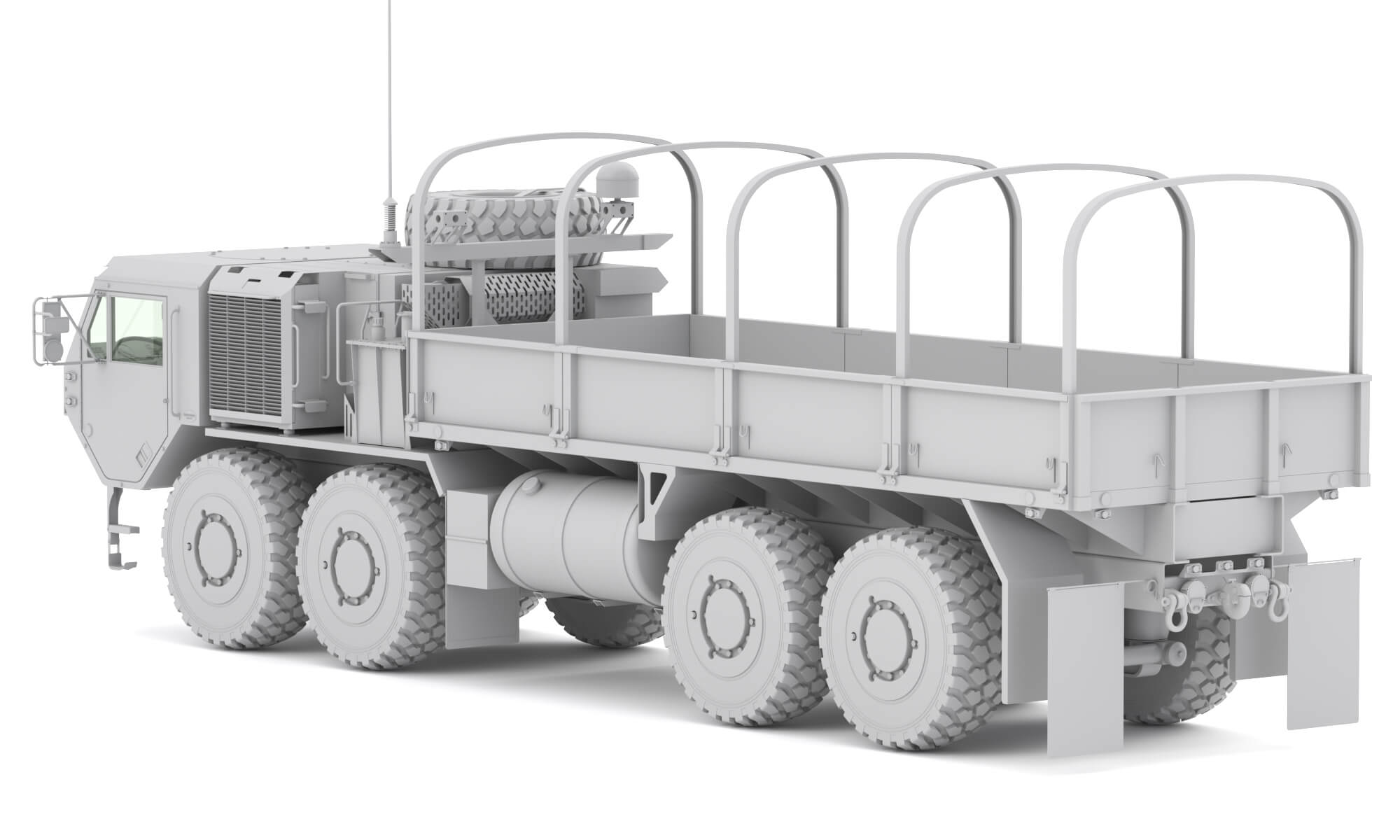 HEMTT A4 Cargo Truck - 3D Model by Sunshing