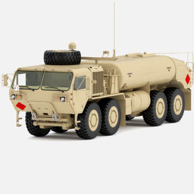 HEMTT A4 Tanker Truck - 3D Model by Sunshing