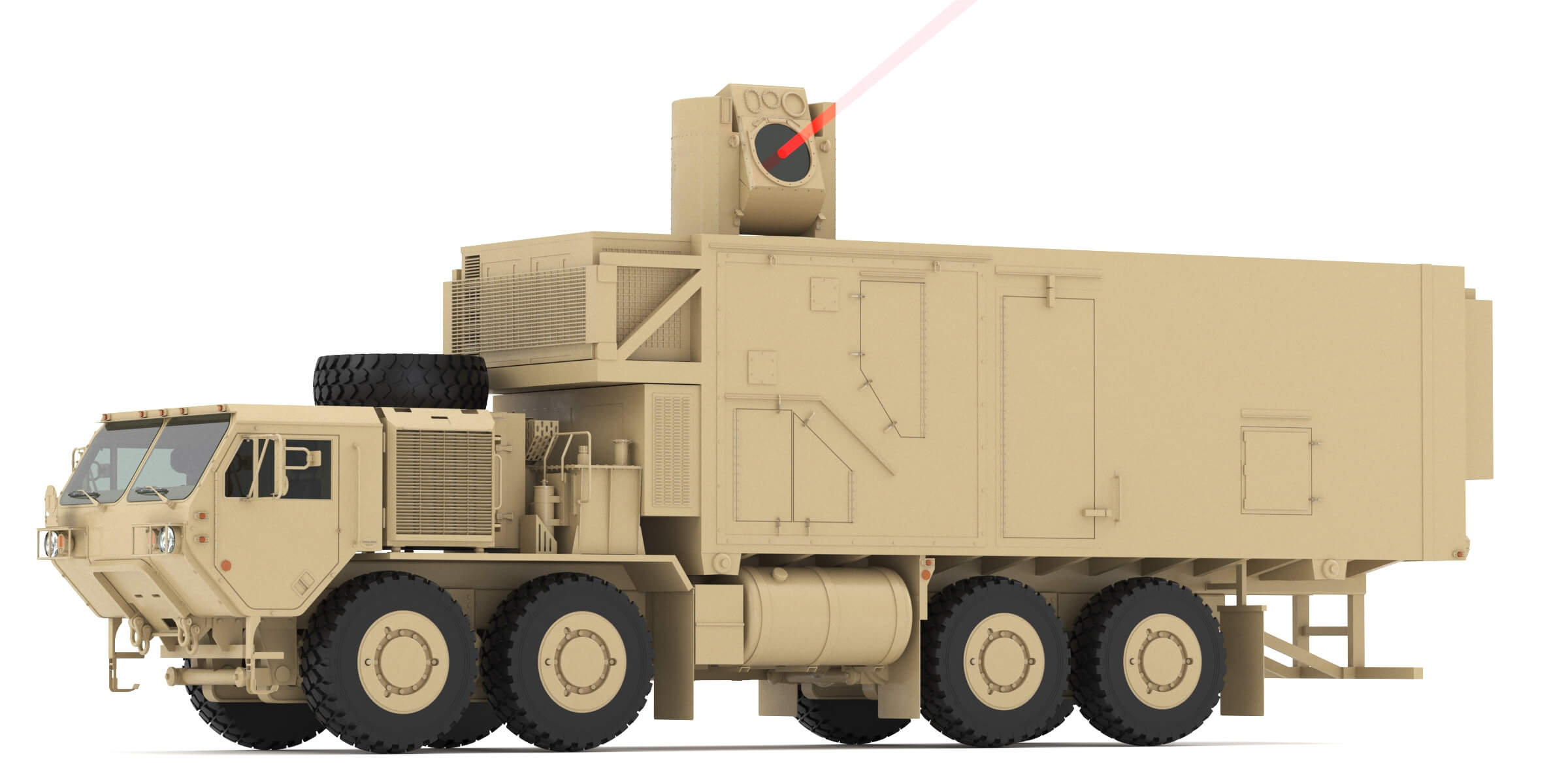 HEMTT A4 With Laser - 3D Model by Sunshing