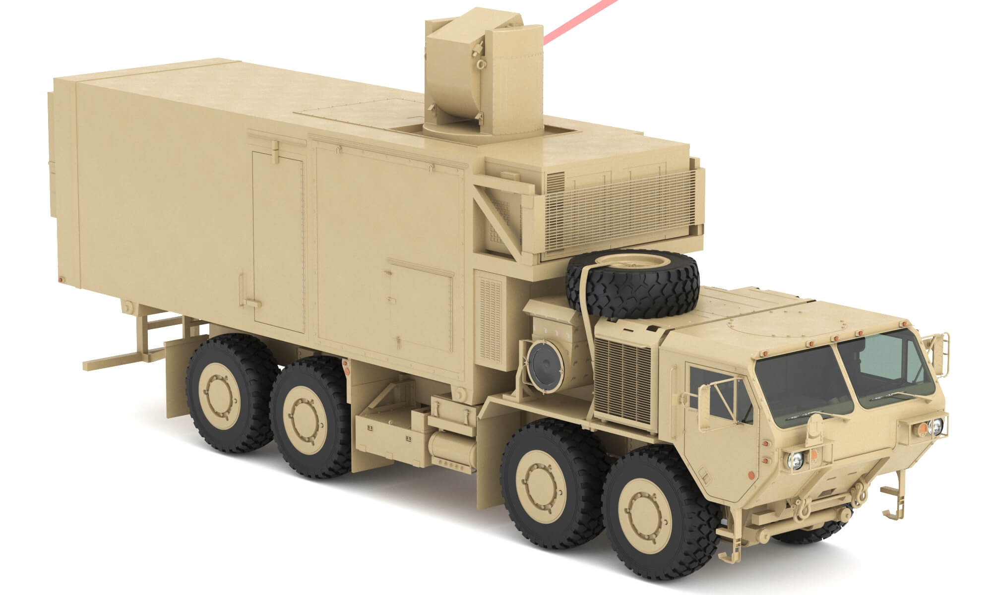 HEMTT A4 With Laser - 3D Model by Sunshing