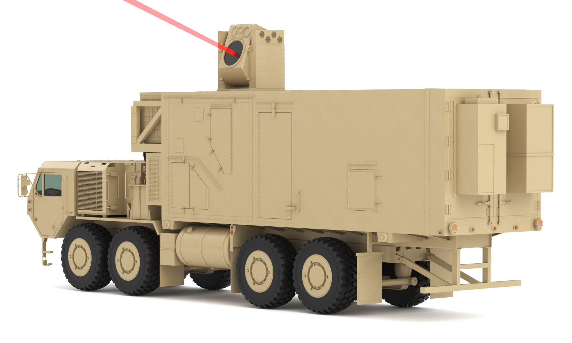HEMTT A4 With Laser - 3D Model by Sunshing