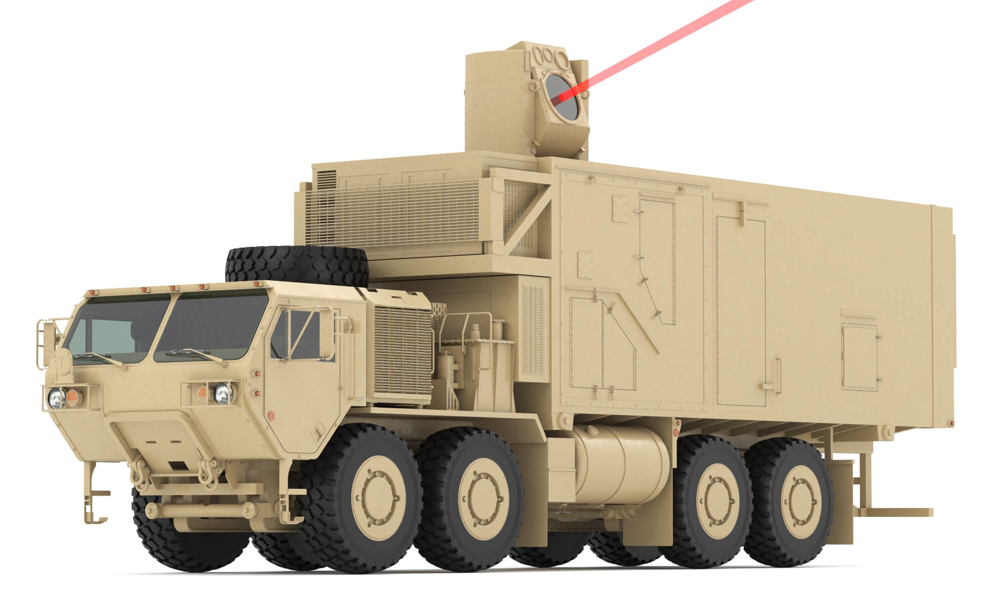 HEMTT A4 With Laser - 3D Model by Sunshing