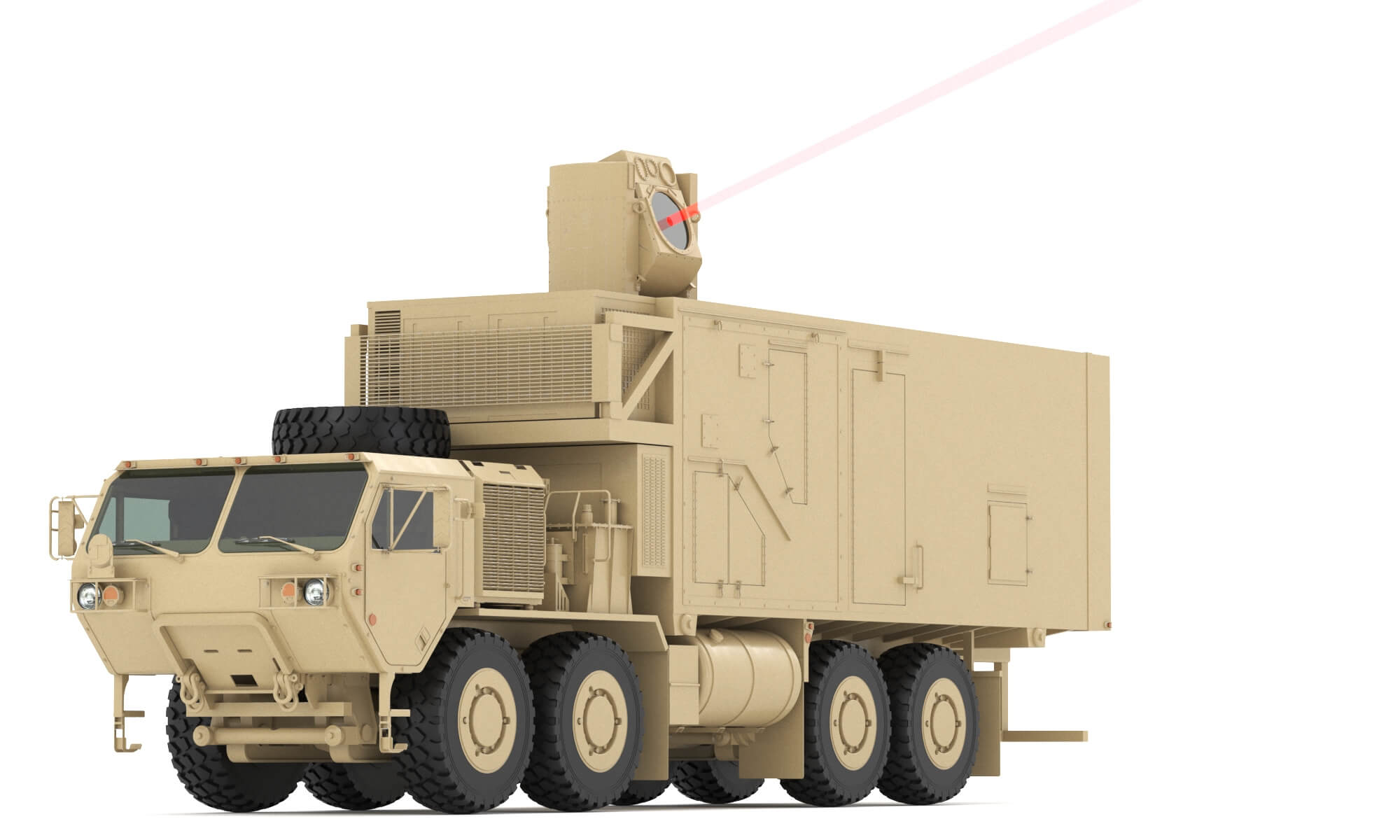 HEMTT A4 With Laser - 3D Model by Sunshing
