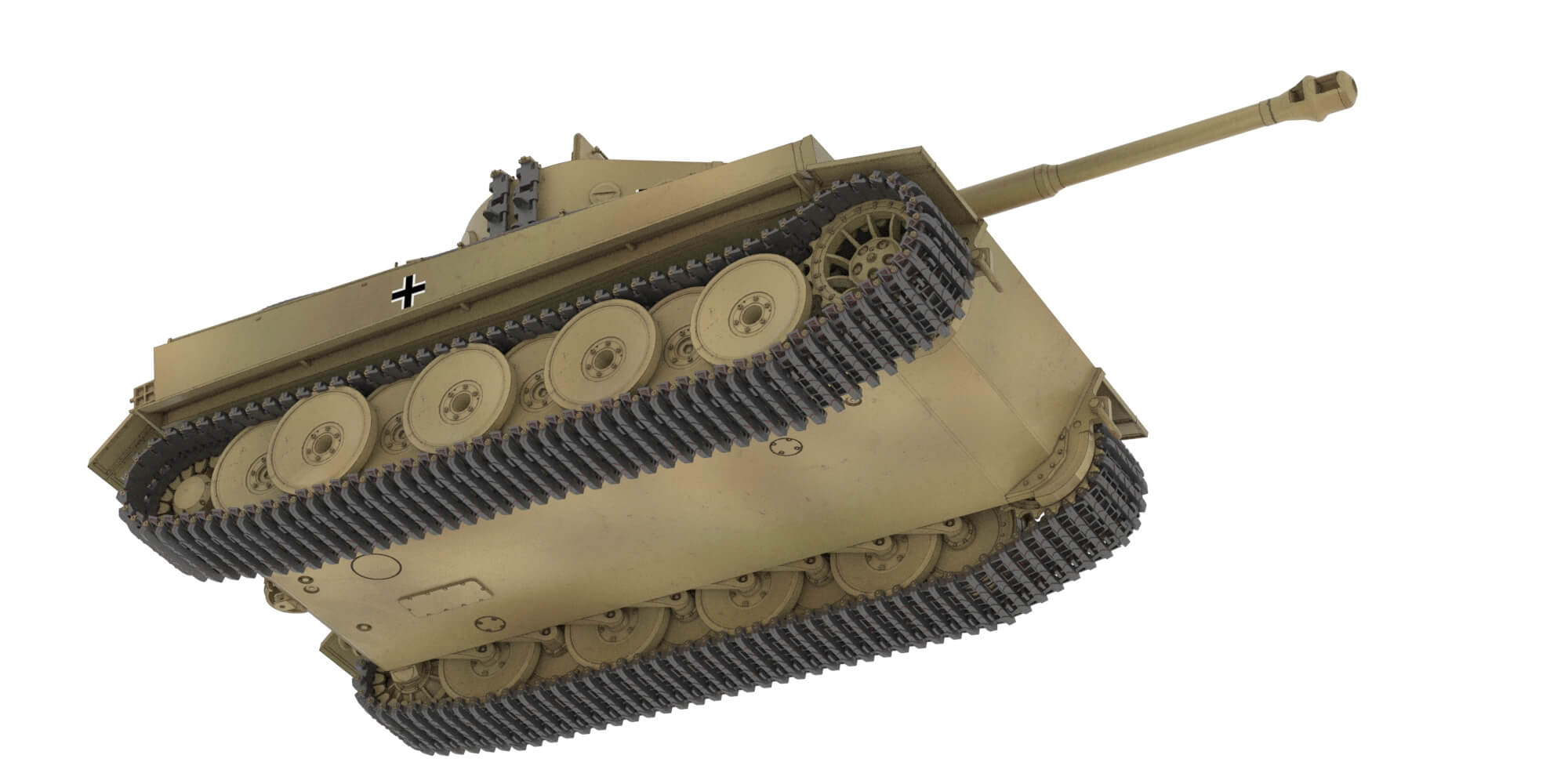 Panzer VI - Tiger Tank 3D Model by Sunshing
