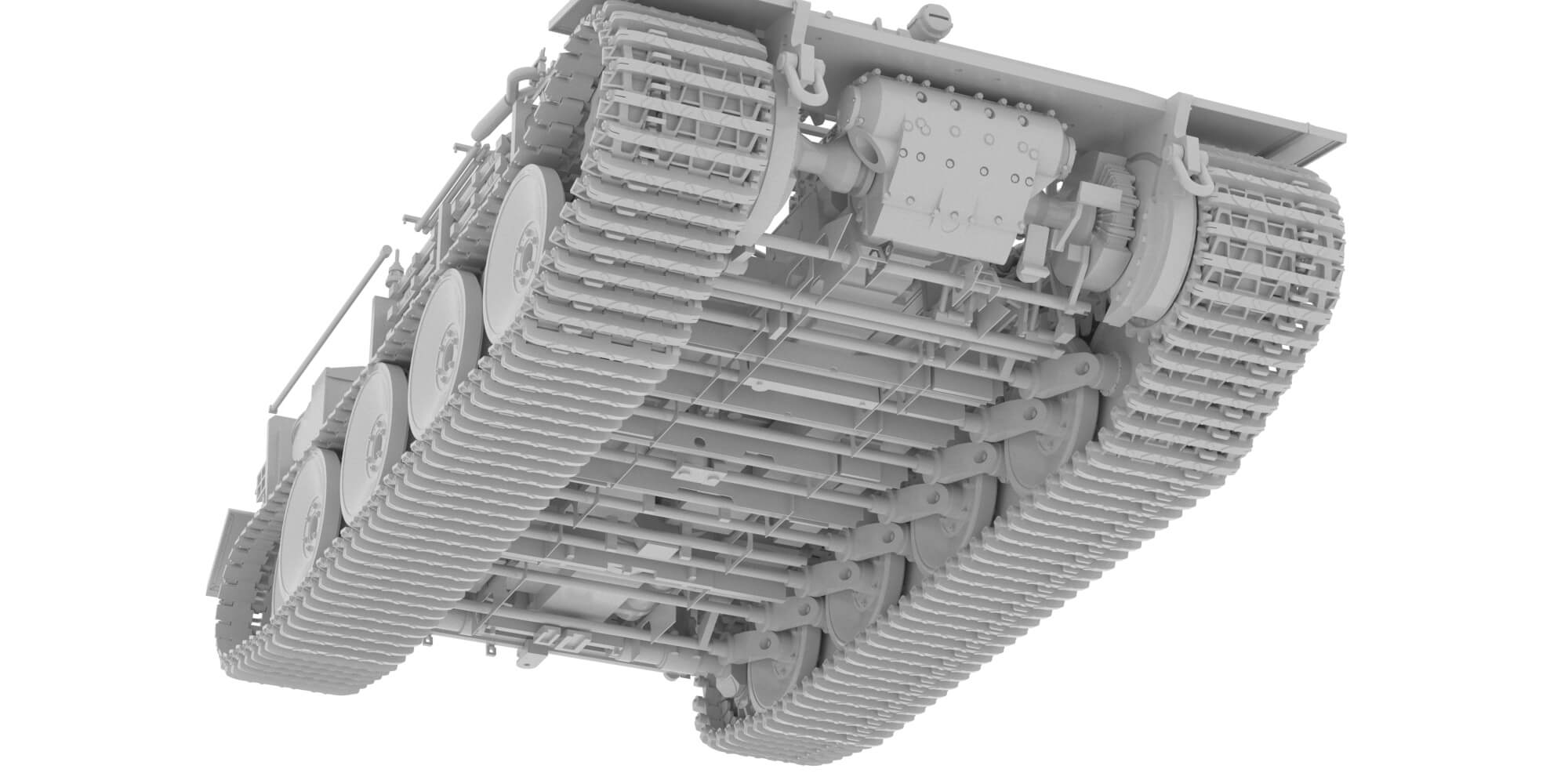 Panzer VI - Tiger Tank 3D Model by Sunshing