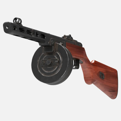 Max 3D Models | Weapons | Submachine Guns | RenderHub