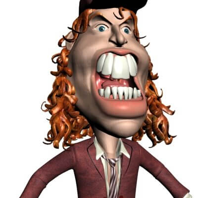 Angus Young - 3D Model by supercigale