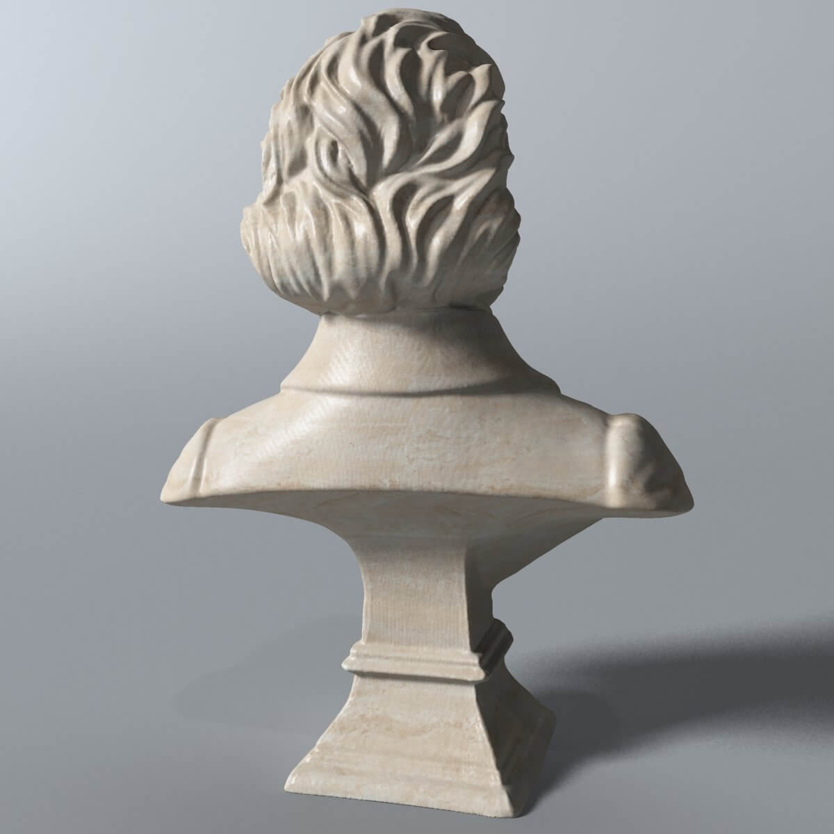 Beethoven Bust - 3D Model by supercigale