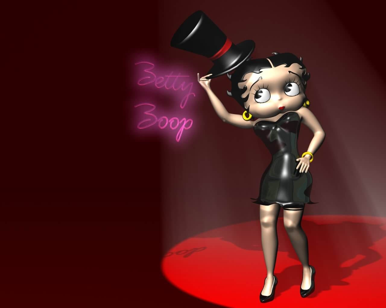 Betty Boop - 3D Model by supercigale