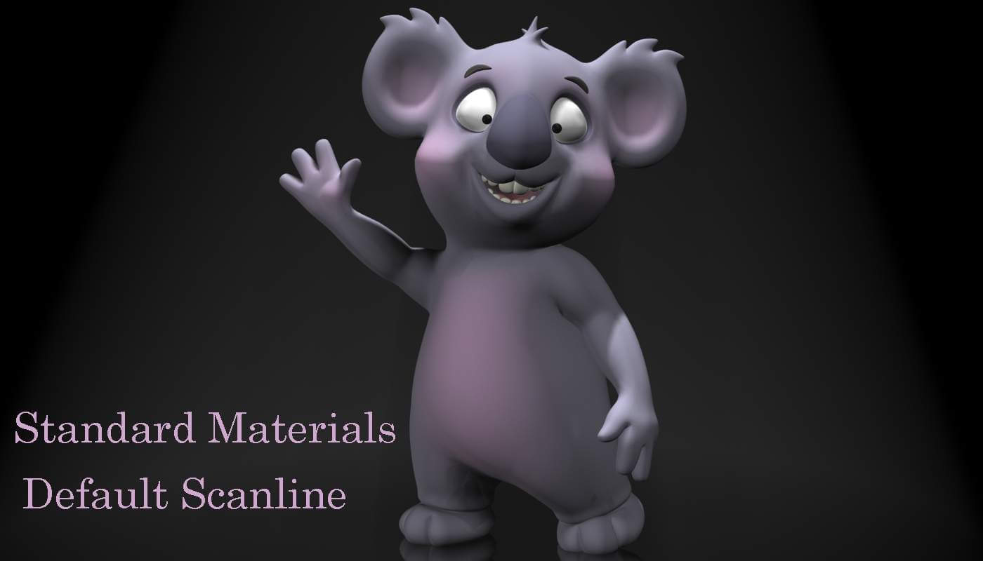 Cartoon Koala - 3D Model by supercigale