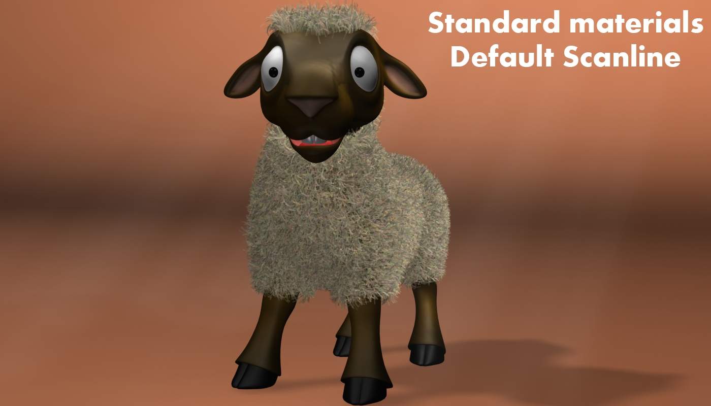 Cartoon Sheep - 3D Model by supercigale
