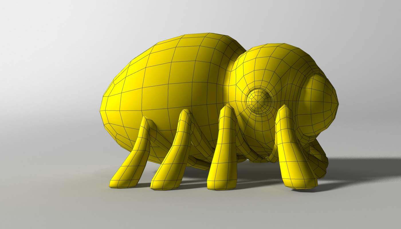 Cartoon Spider - 3D Model by supercigale