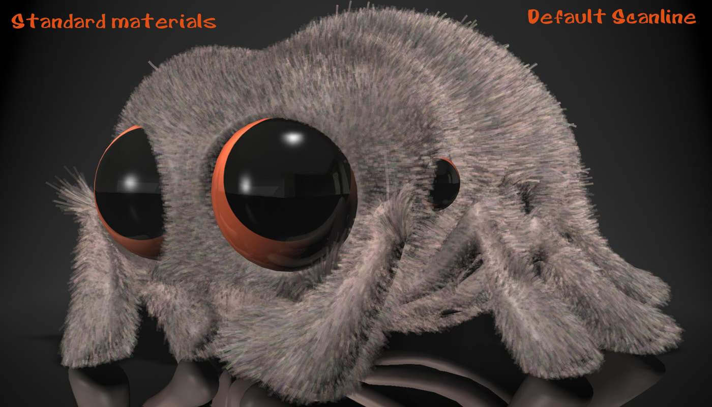 Cartoon Spider - 3D Model by supercigale