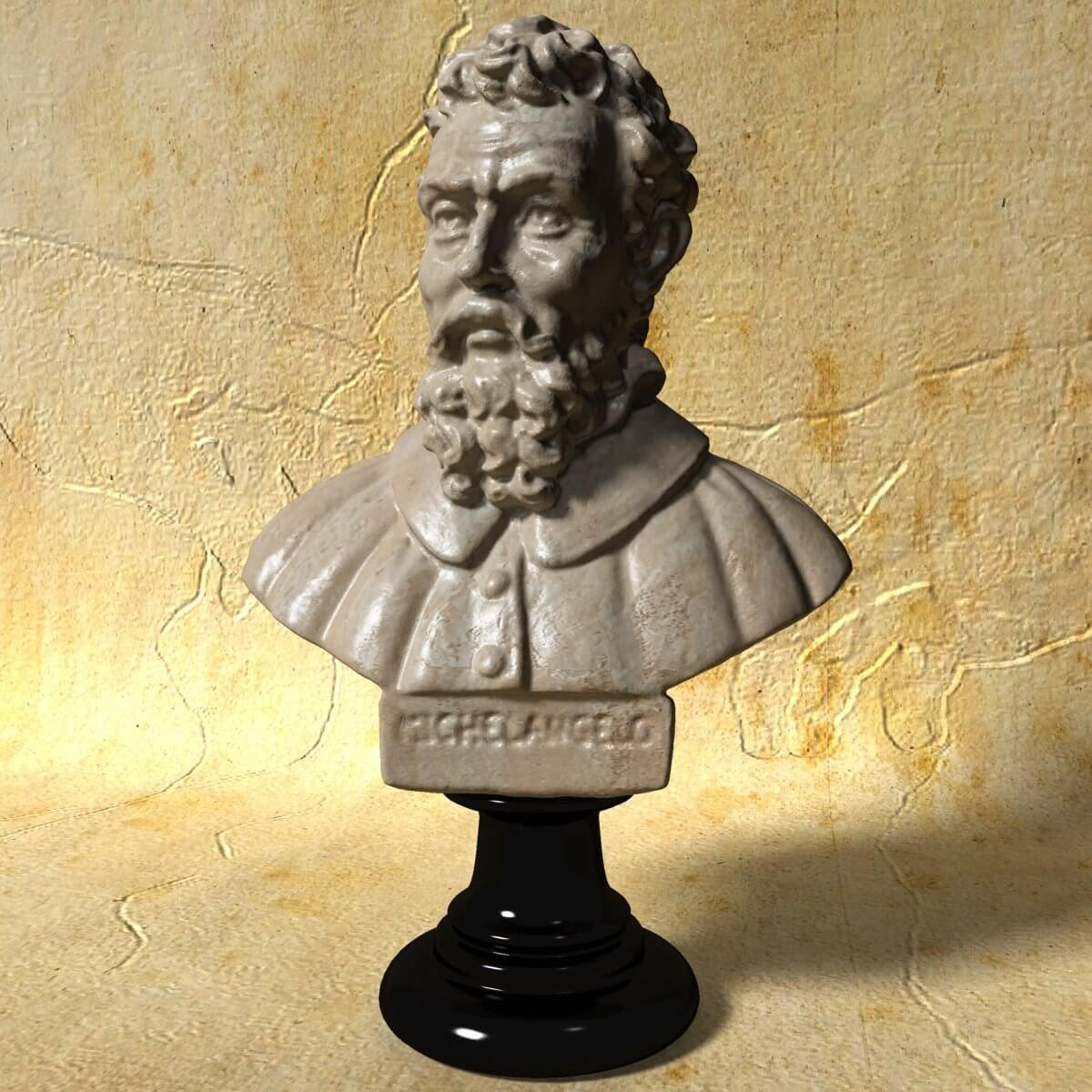 Michelangelo Bust - 3D Model by supercigale