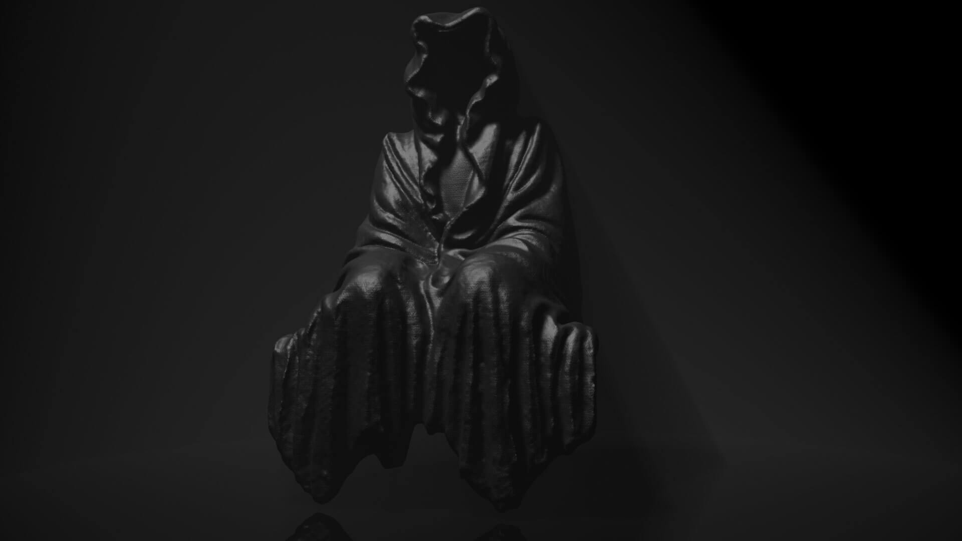 Sitting Reaper - 3D Model by supercigale