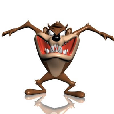 Taz - 3D Model by supercigale