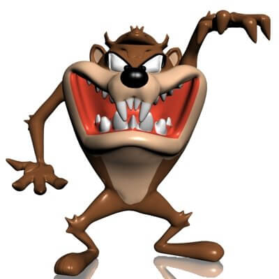 Taz - 3D Model by supercigale