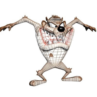 Taz - 3D Model by supercigale