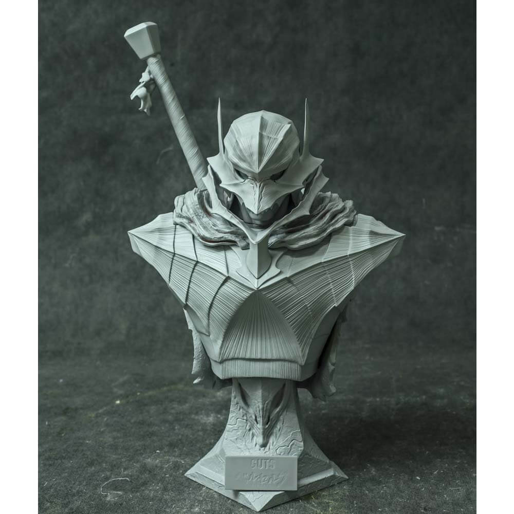 Guts Berserk Bust - 3D Model by superhero