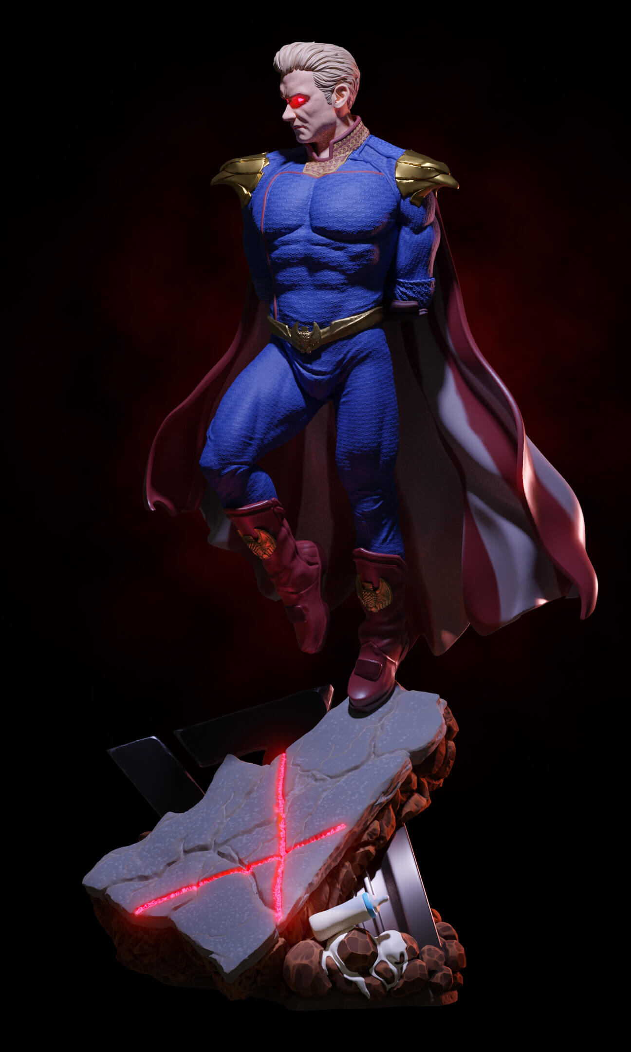 Homelander 3D CHARACTER by superhero