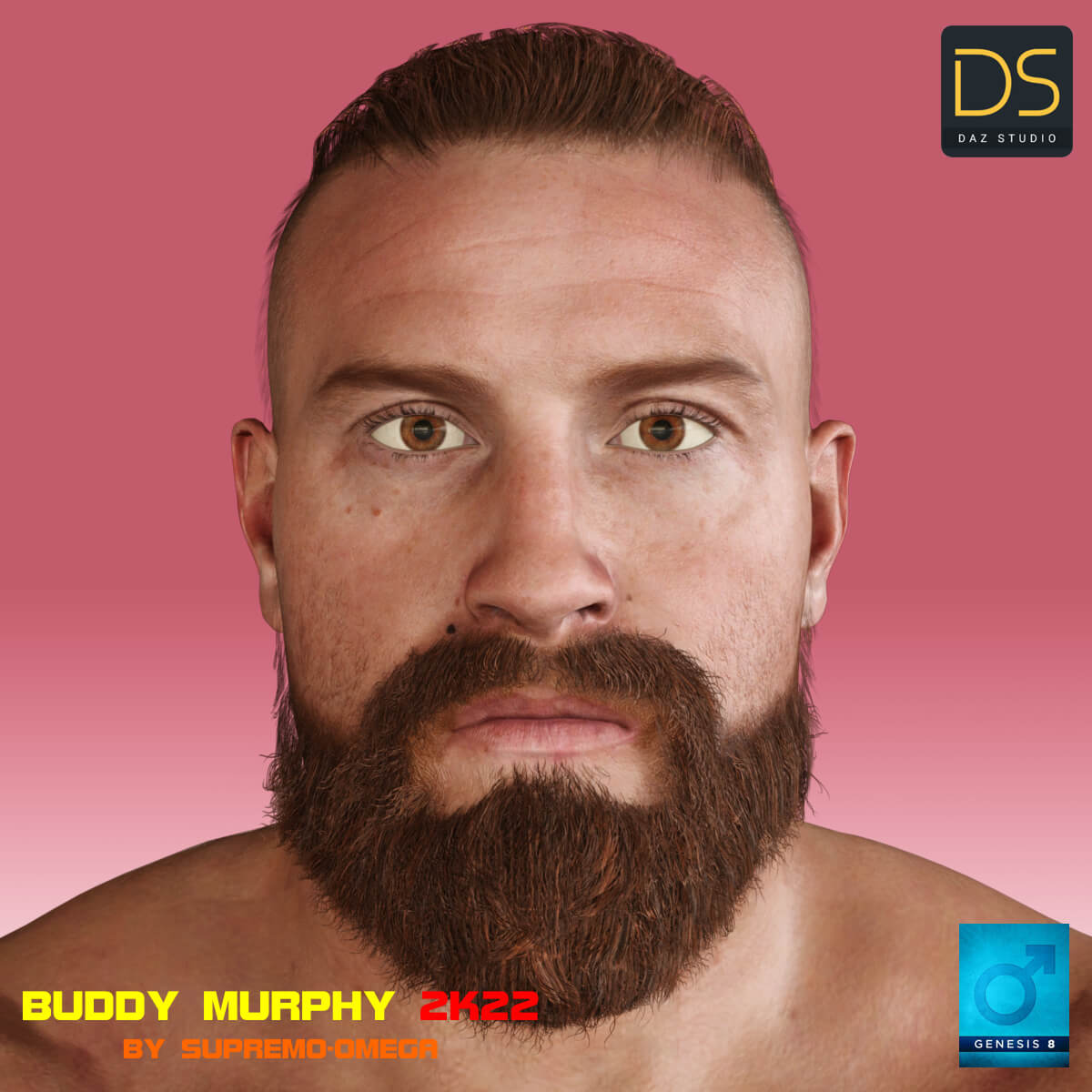 Buddy Murphy 2K22 for G8 Male - Daz Content by supremoomega