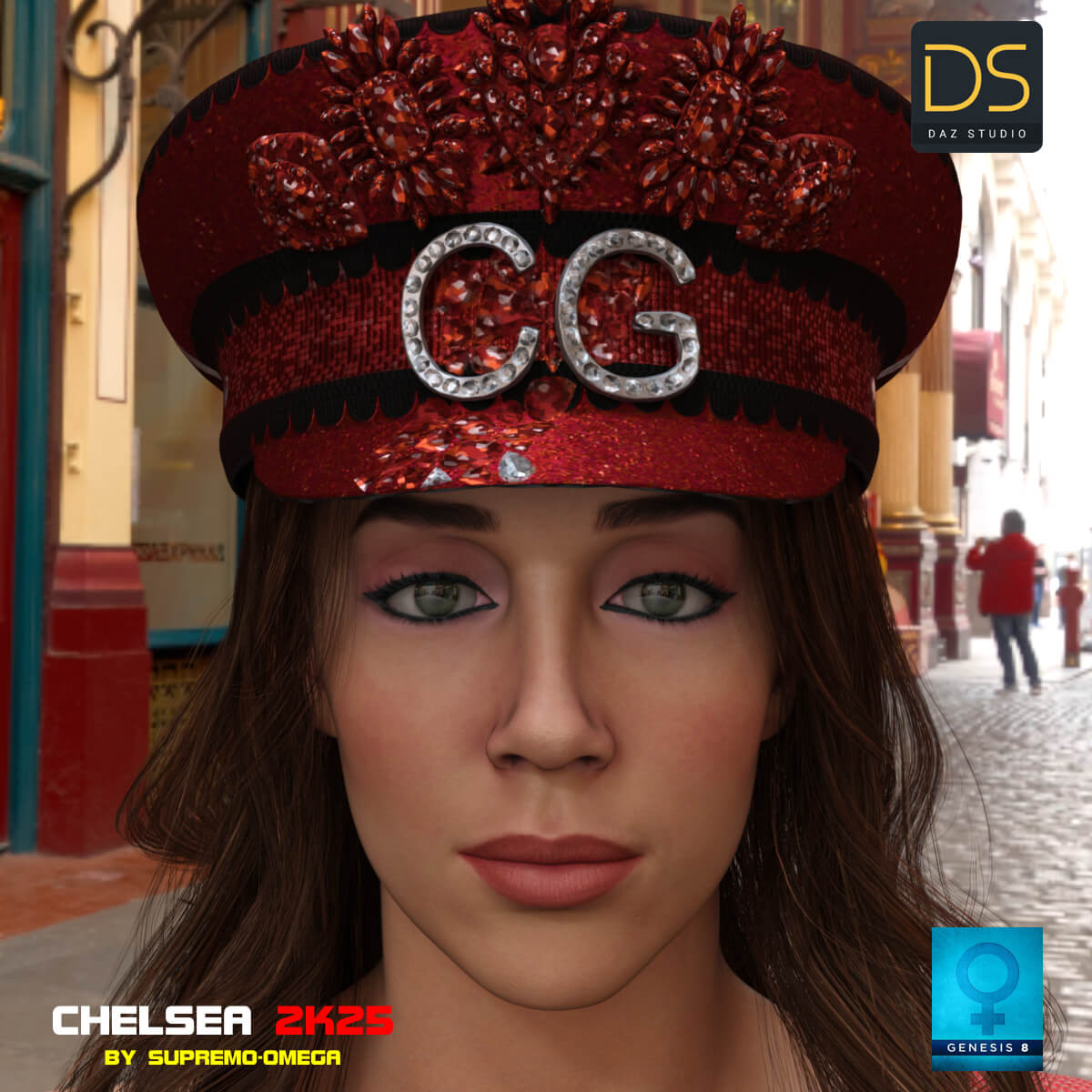 Chelsea Green 2K25 for G8 Female - Daz Content by supremoomega