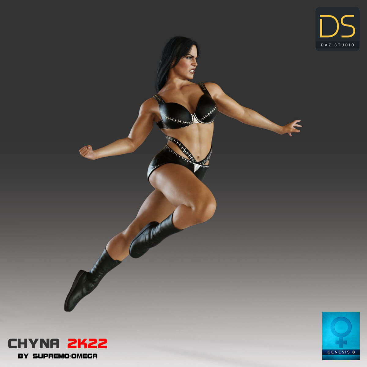 Chyna 2K22 for G8 Female - Daz Content by supremoomega