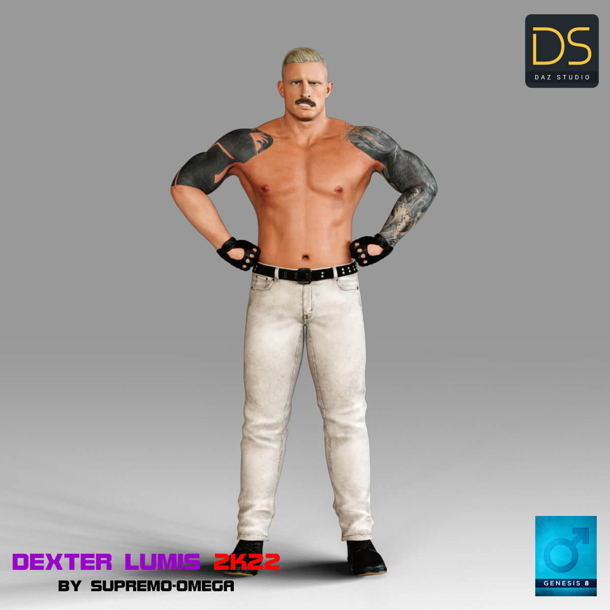 Dexter Lumis 2K22 for G8 Male - Daz Content by supremoomega