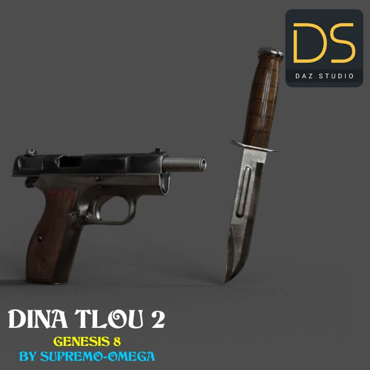 Dina Tlou 2 For Genesis 8 Female - Daz Content by supremoomega