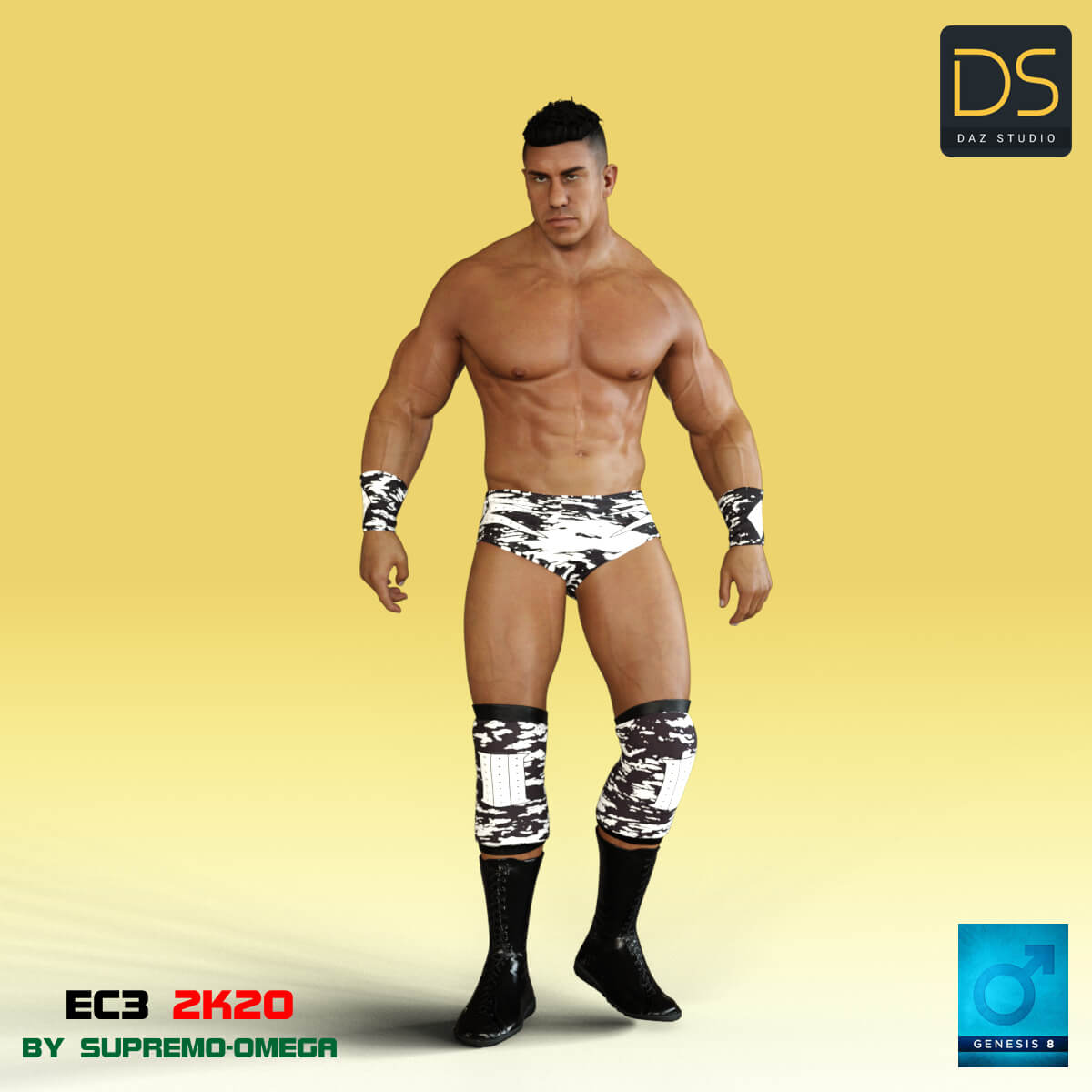 EC3 2K20 for G8 Male - Daz Content by supremoomega