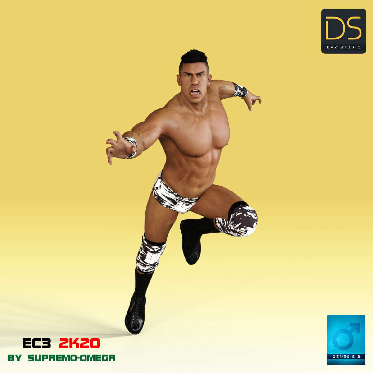 EC3 2K20 for G8 Male - Daz Content by supremoomega