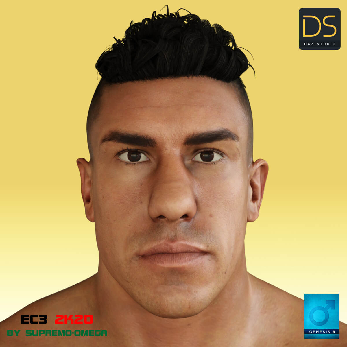 EC3 2K20 for G8 Male - Daz Content by supremoomega