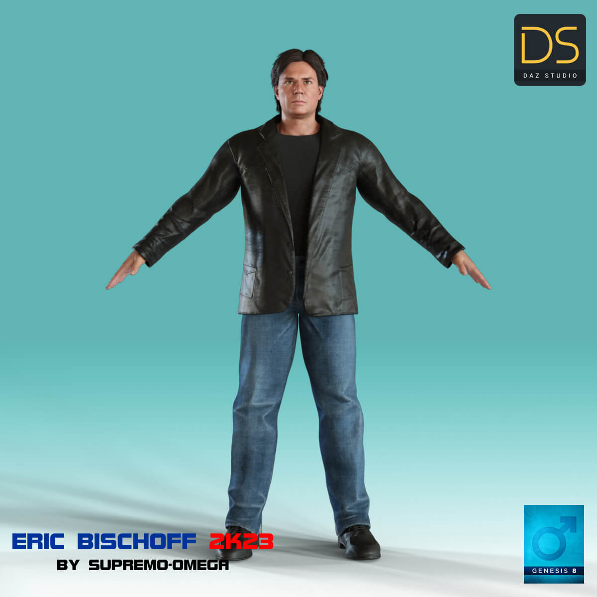 Eric Bischoff 2K23 for G8 Male - Daz Content by supremoomega