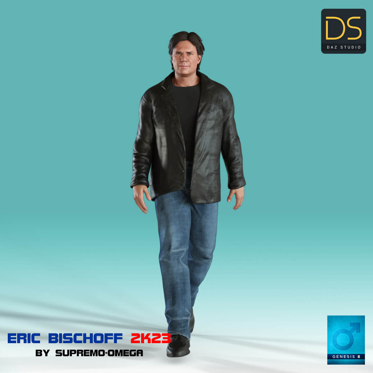 Eric Bischoff 2K23 for G8 Male - Daz Content by supremoomega